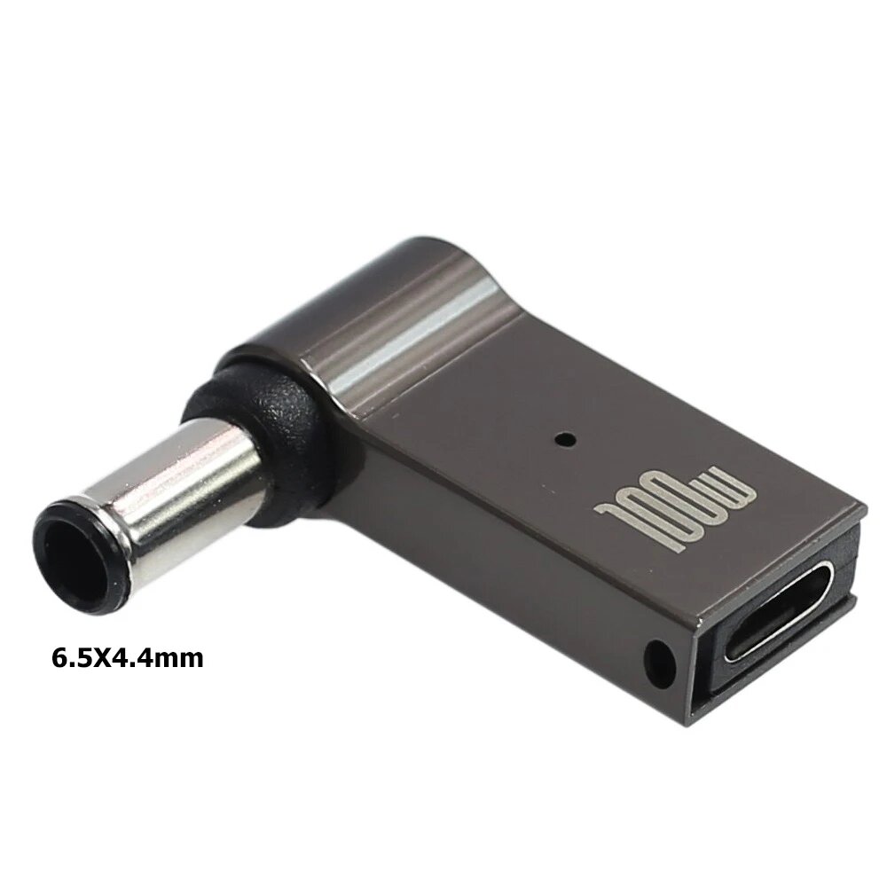 Адаптер питания USB-C 100W, 6.5-4.4mm