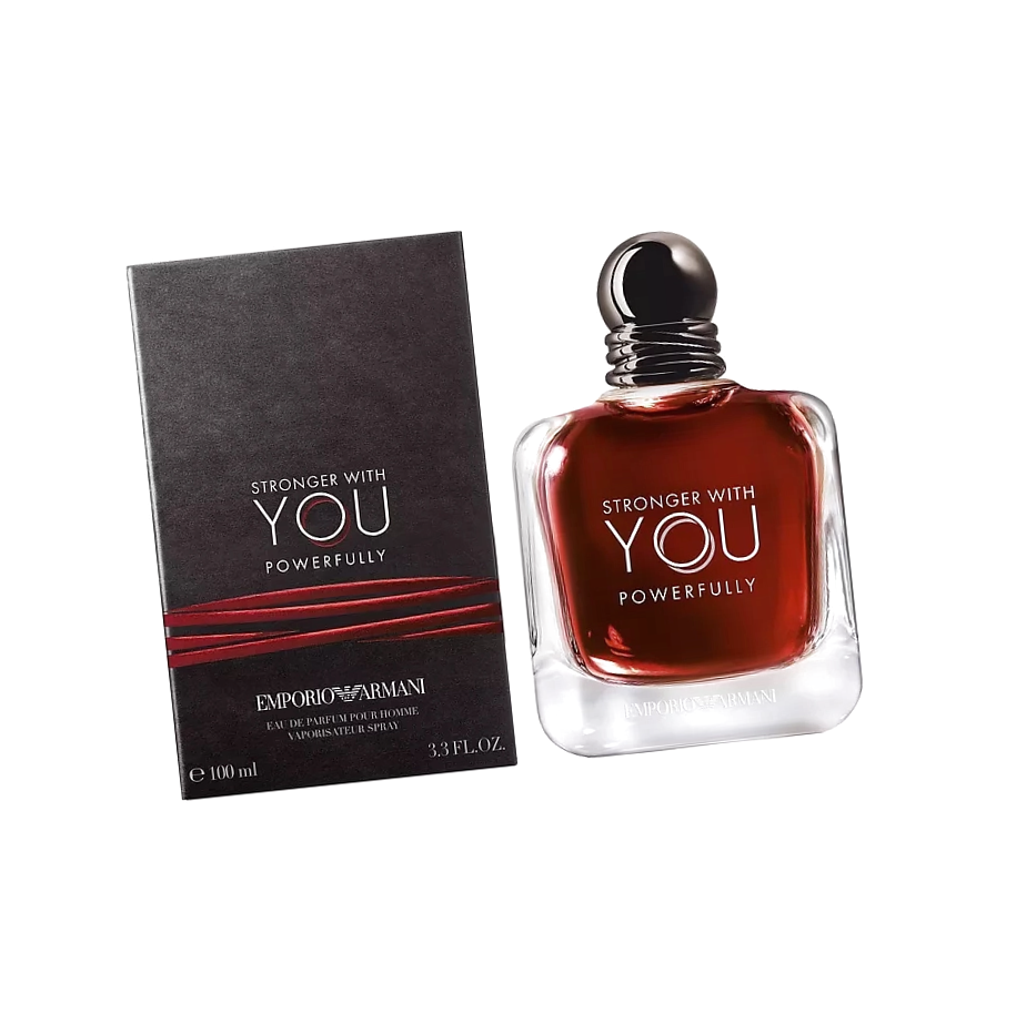 Stronger With You Powerfully 100 мл - парфюмерная вода Giorgio Armani унисекс / Стронгер Виз Ю