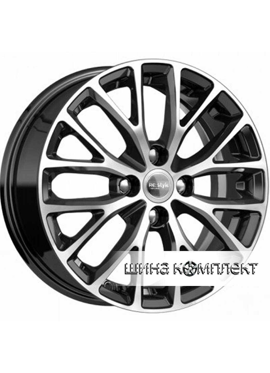 Колесный диск iFree Original КС782 6x15 4x100 ET46 54,1 Алмаз черный