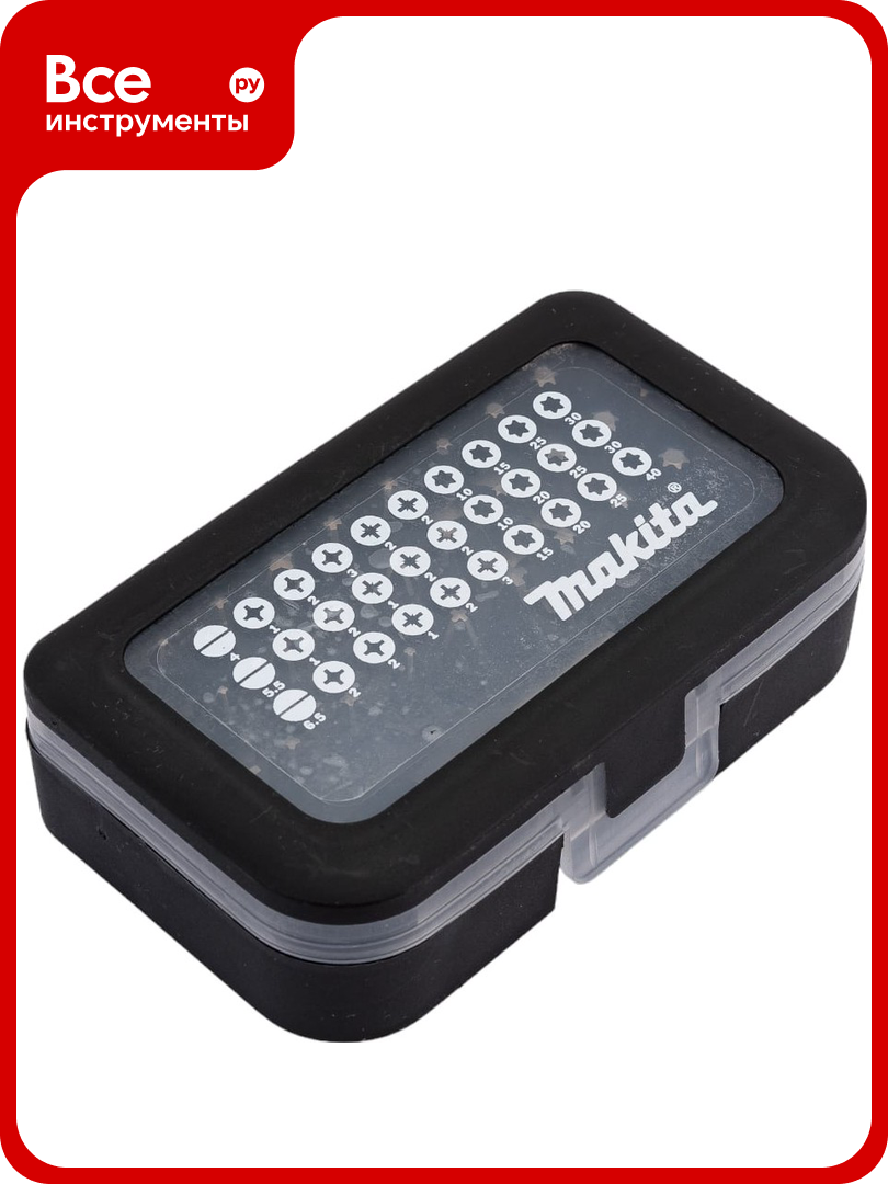 Набор бит 31 предмет Makita D-30667