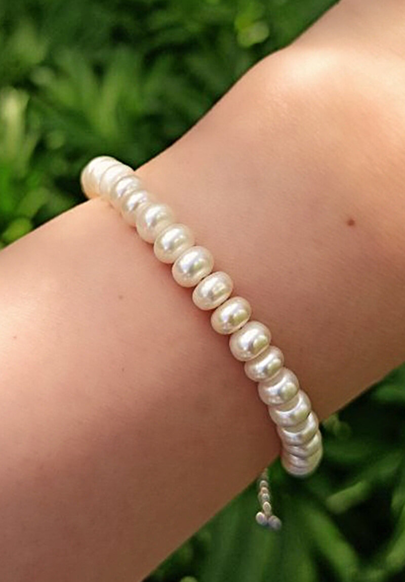 Браслет JEWELRY A VENTO, жемчуг пресноводный культивированный