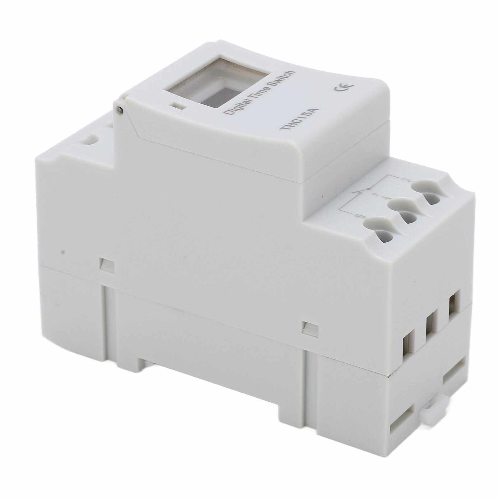 THC15A Электронный переключатель времени с ЖК-дисплеем Программируемый цифровой таймер для уличных фонарей