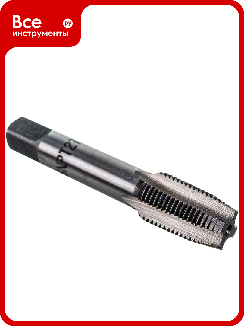 Метчик в пластиковом футляре эврика 1/8 ER-11827M, Прочная