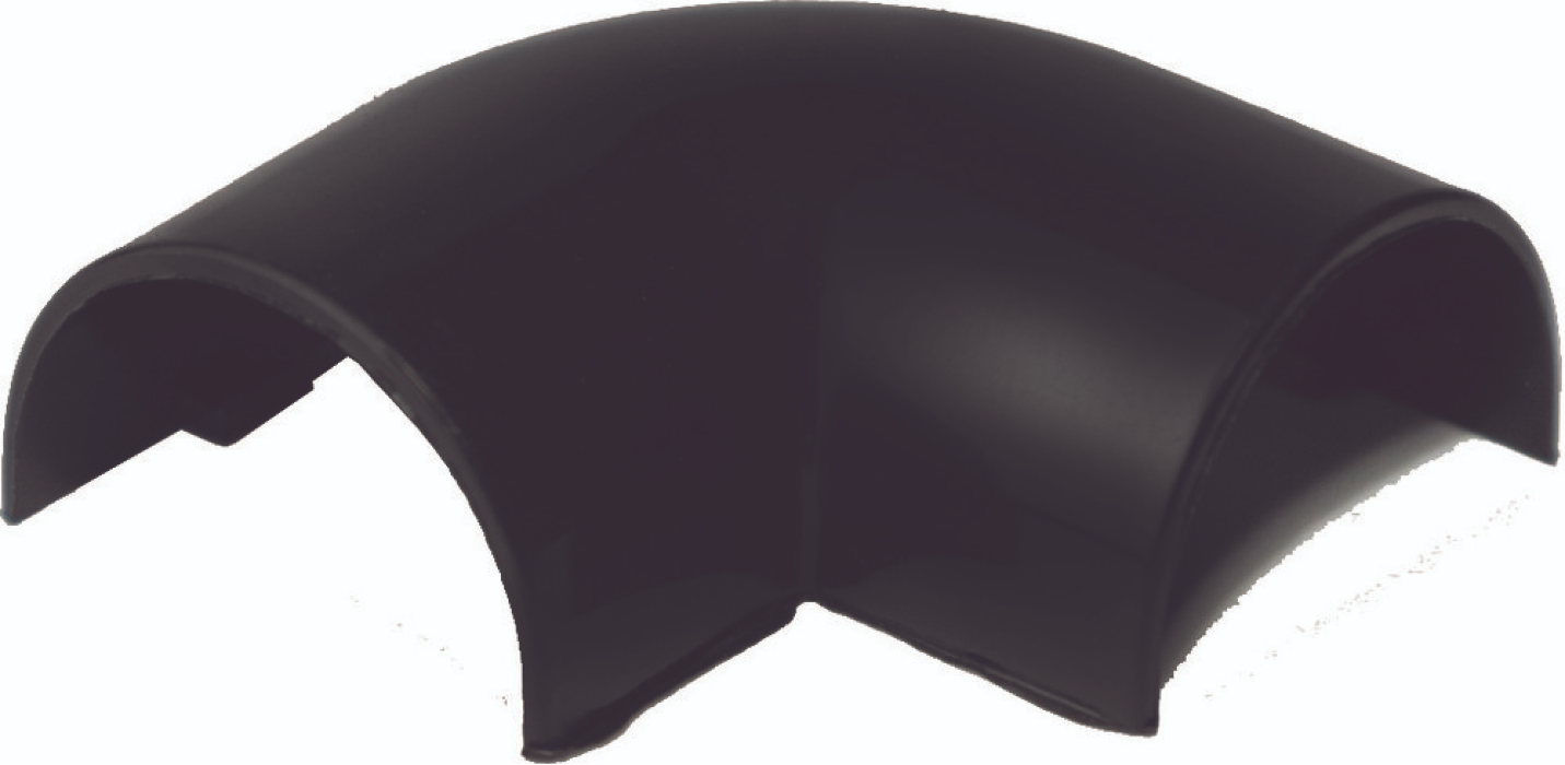 Угол Systeme Electric / Систем Электрик MultiSet плоский пластиковый, антрацит, размером 32х13мм / для кабель-канала