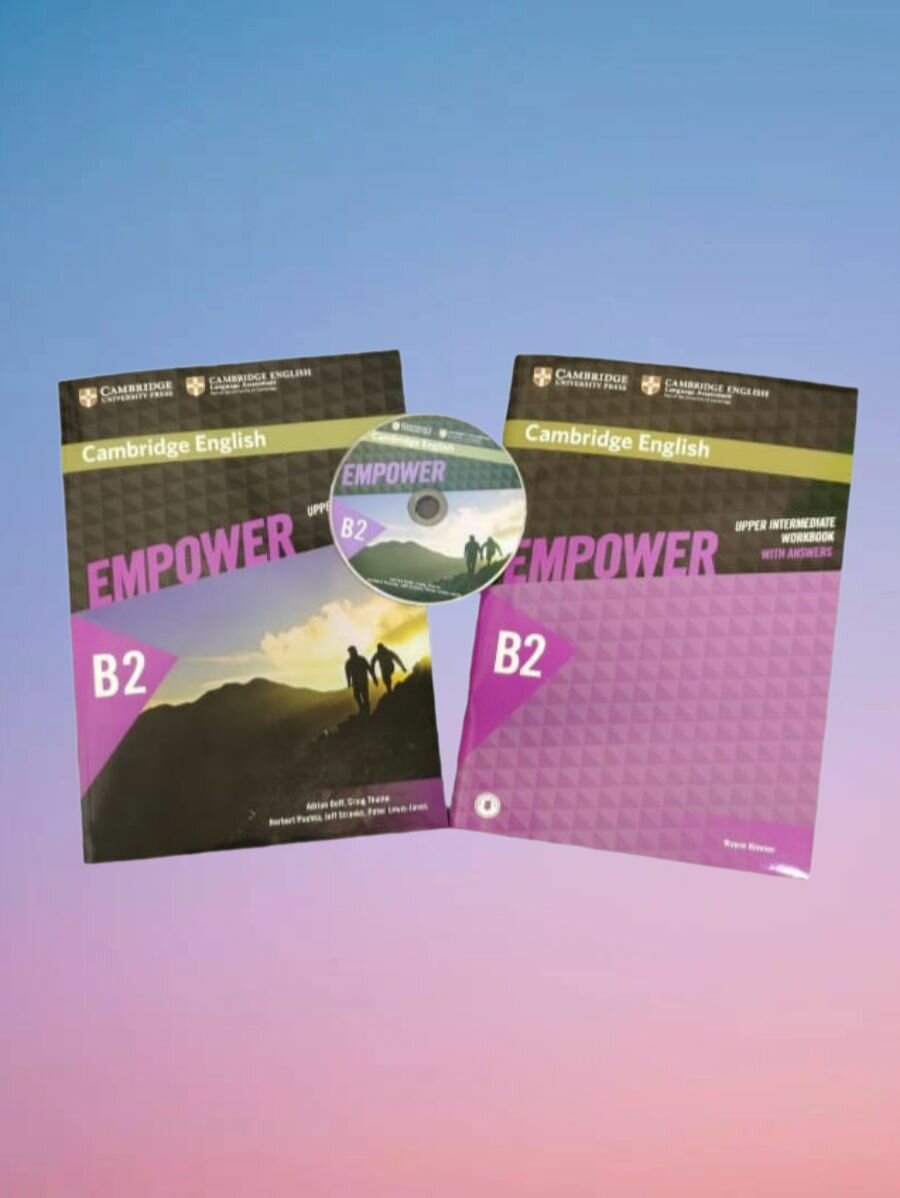 Empower B2 Pre-Intermediate (Полный комплект: Studеnt's Вооk + Workbook with Answers + СD)