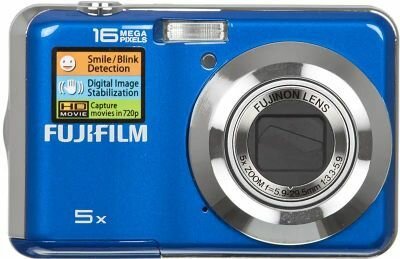 Fujifilm FinePix AX350 Blue Цифровой компактный фотоаппарат