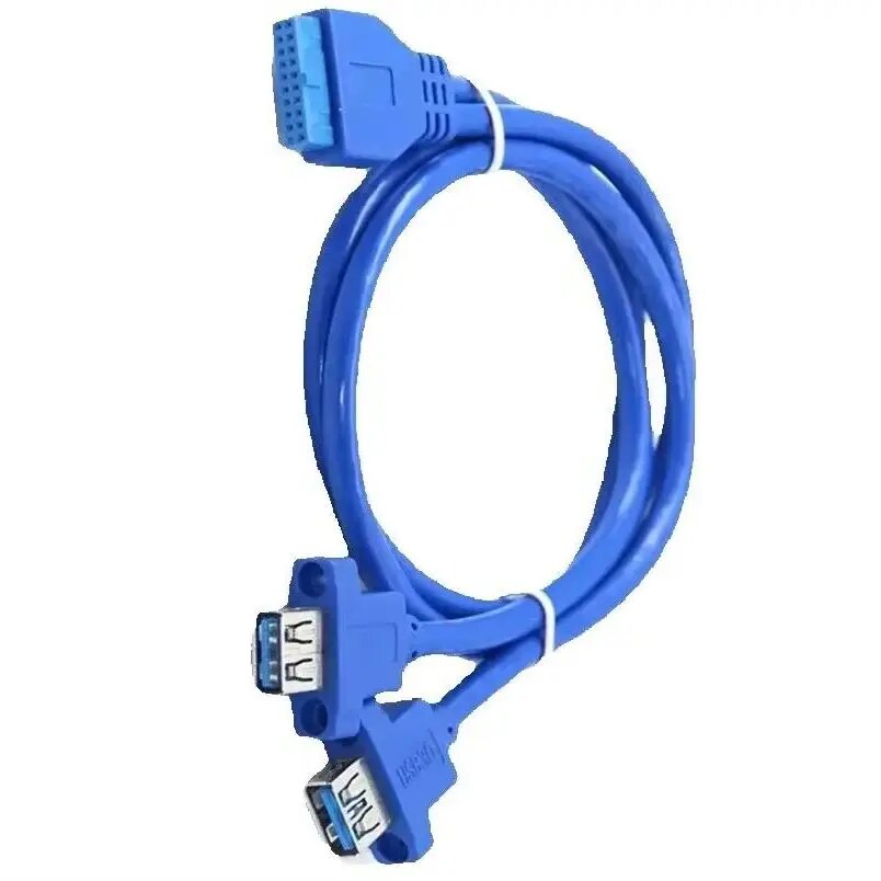 Кабель USB 3.0 QinMSY 2 порта 30/50/75см 0,3 м