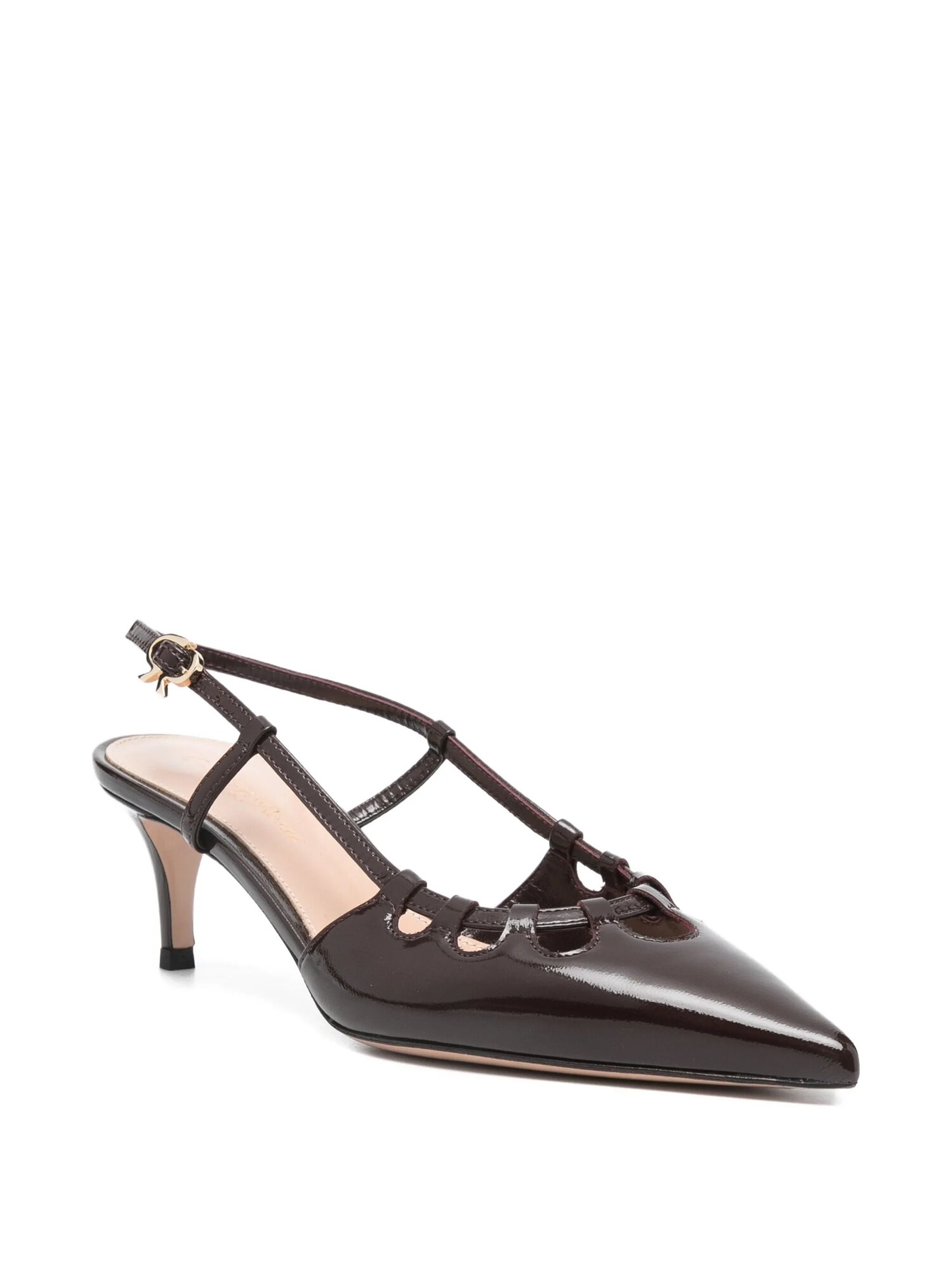 Туфли Gianvito Rossi 55mm slingback pumps, размер 36, brown — фото 1