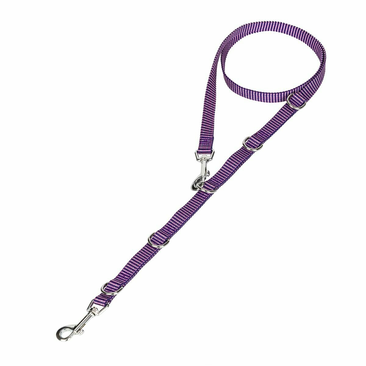 Петля удерживающая под живот для груминга 15мм*120см (фиолетовая), TPB15120P