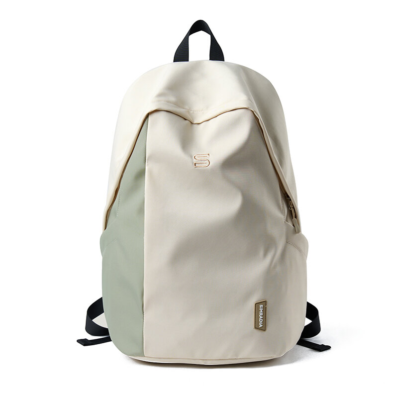 Рюкзак мужской MOYYI Oxford черный/экрю