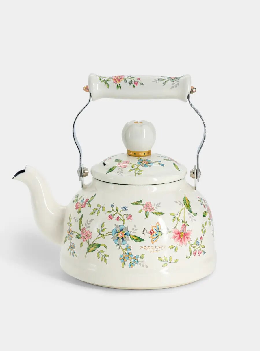Чайник эмалированный, 1,3 л, Прованс