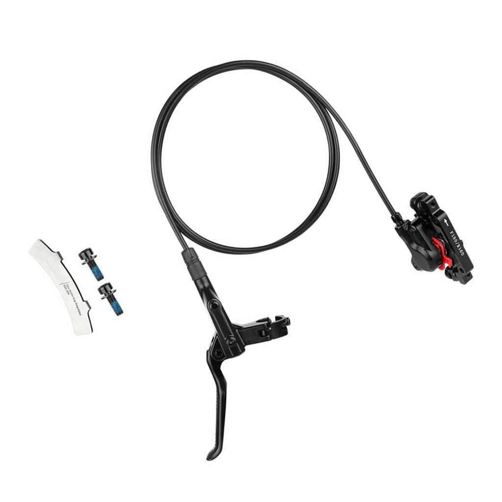 (1 шт.) Двухпоршневой гидравлический дисковый тормоз комплект масляных тормозов тормозной системы-левый задний масляный тормоз