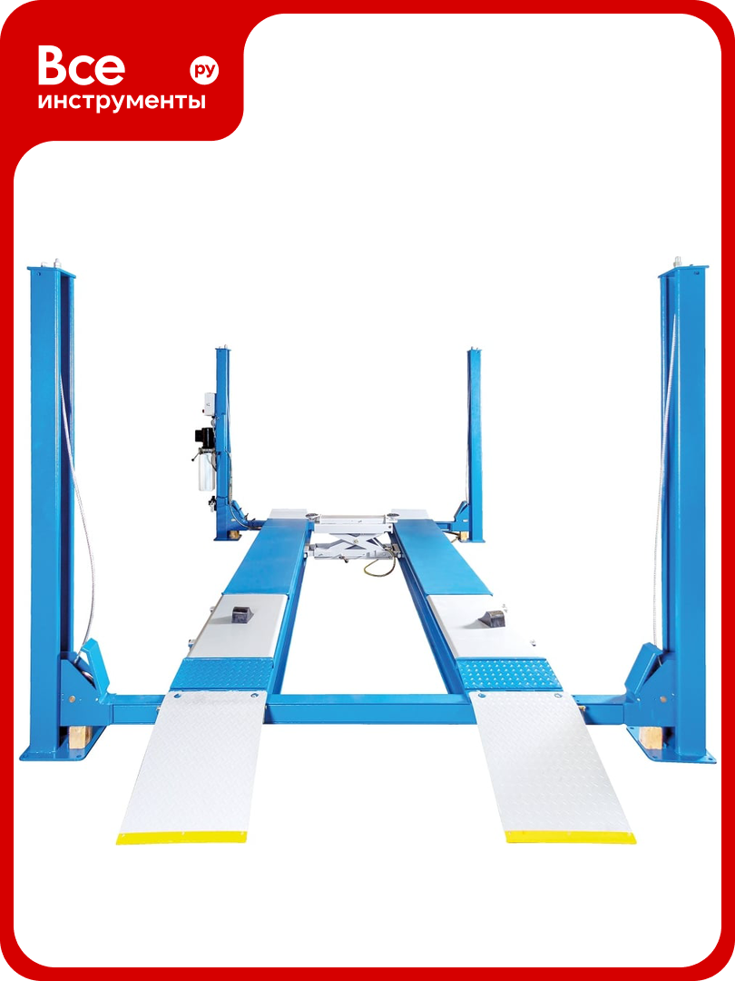 Стоечный, станкоимпорт, подъемник под сход-развал станкоимпорт 4,5 т, 380В ПГ4-4.5М, Технические, характеристики