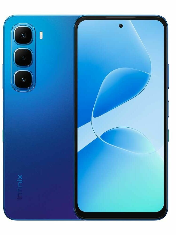 Смартфон Infinix HOT 60i SHADOW BLUE, 1600 x 720, 8 ГБ , 256ГБ , Android 15
