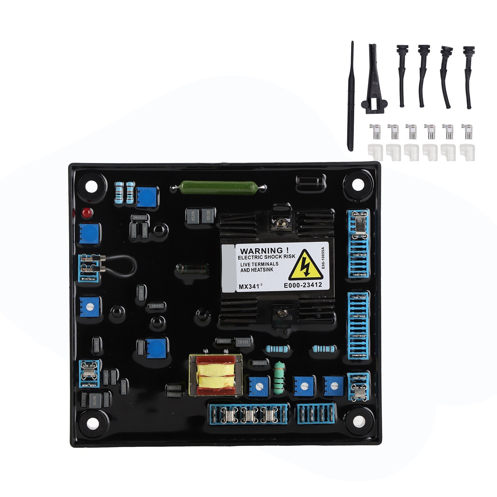 Автоматический регулятор напряжения 2-Фазный Чувствительный Модуль MX341 AVR для Бесщеточного генератора
