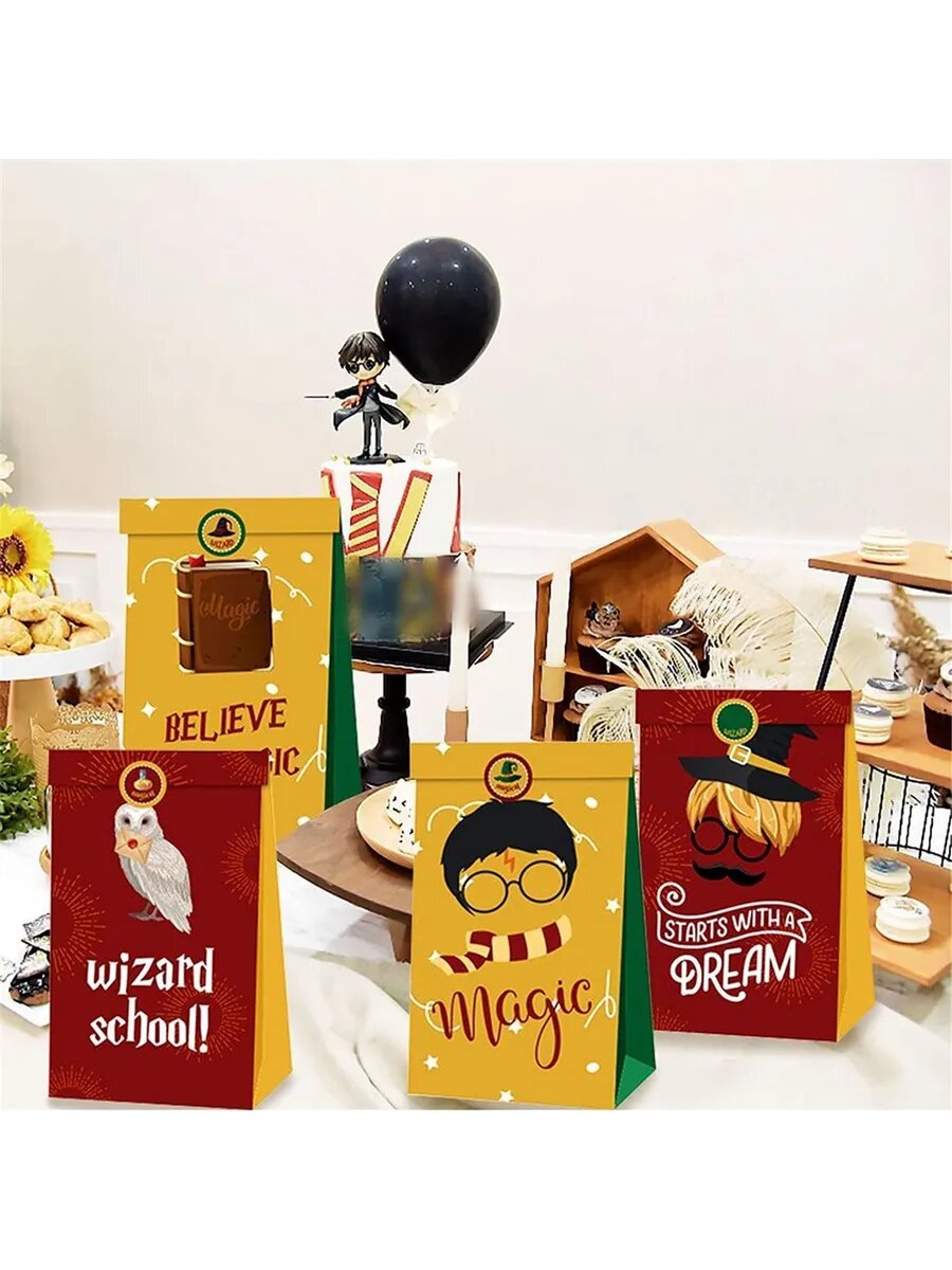 12 красочных волшебных подарочных пакетов на день рождения