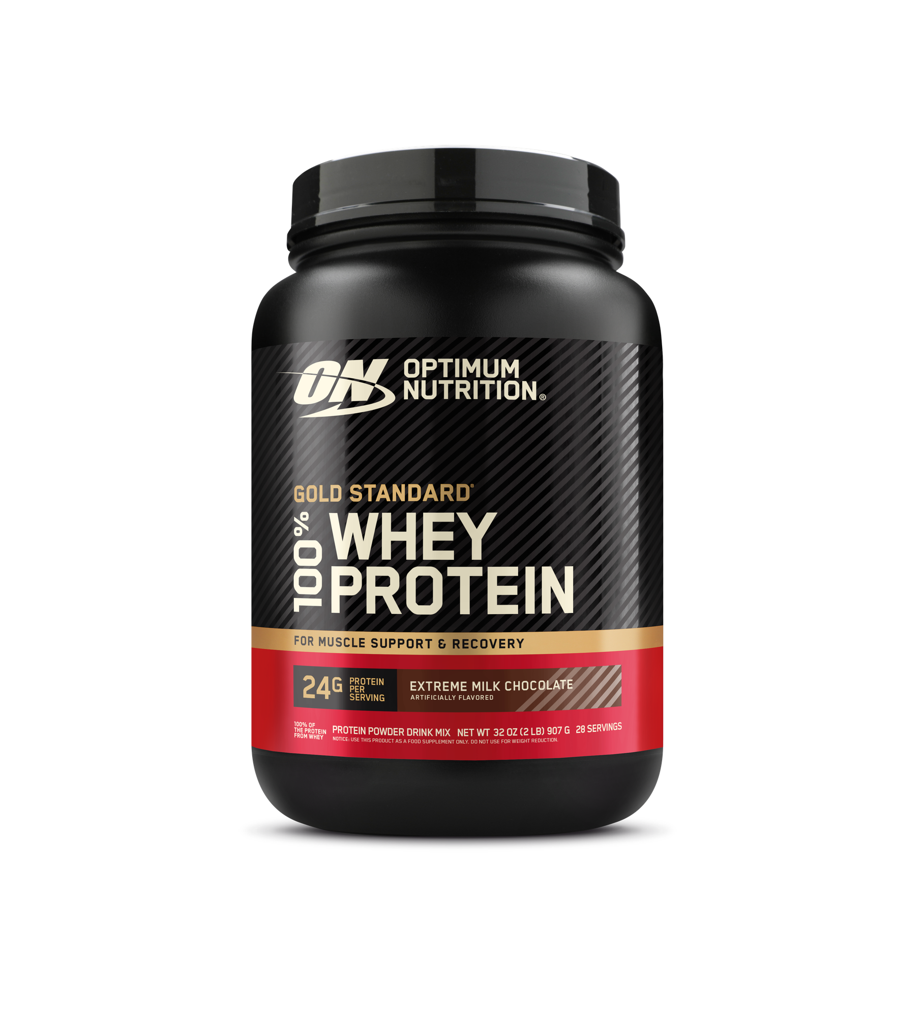 Сывороточный протеин Optimum Nutrition 100% Whey Gold Standard 909 гр Молочный шоколад