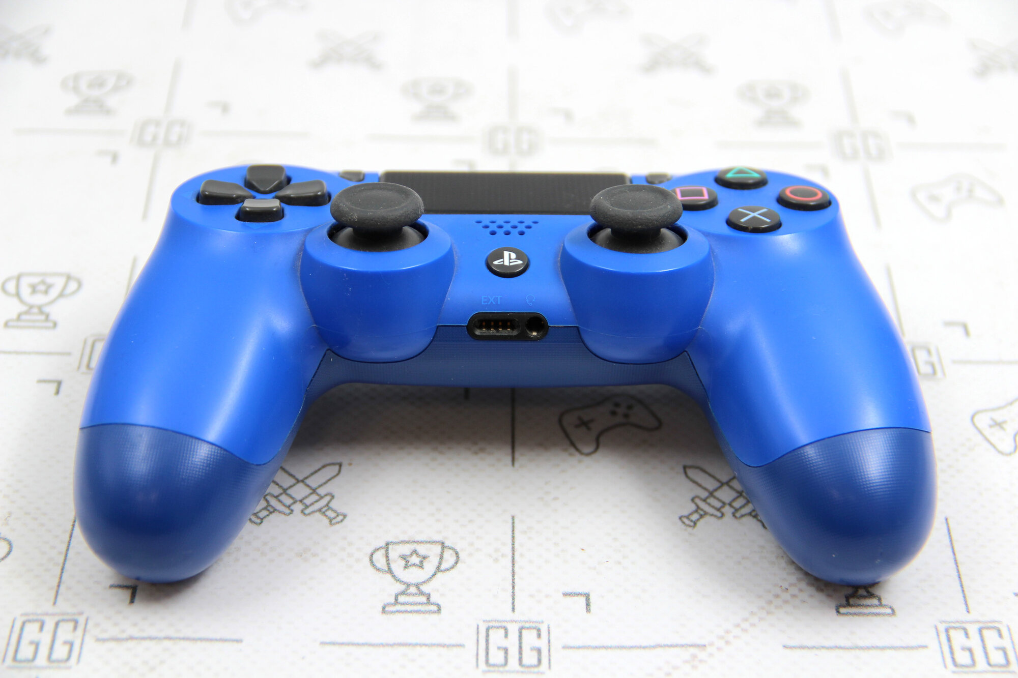 Геймпад DualShock 4 Blue для PS4 — фото 1