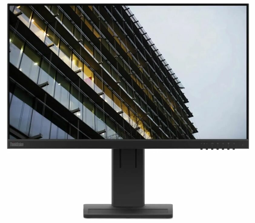 23,8" Монитор Lenovo ThinkVision E24-28 (62B6MAT3IS) черный - 1920x1080@60Гц, IPS, 4 мс, 1000:1, 250 Кд/м, 178/178, HDMI, Display Port, VGA (D-SUB),