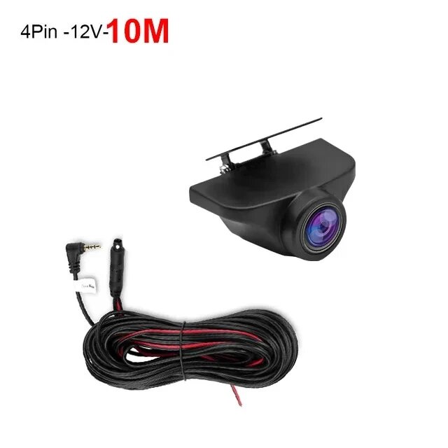 Универсальная 1080P AHD камера заднего вида 4-контактная 2,5 мм автоматическая камера заднего вида HD ночного видения IP67 зеркало заднего вида камера автомобильная резервная камера, 5 В, 10M