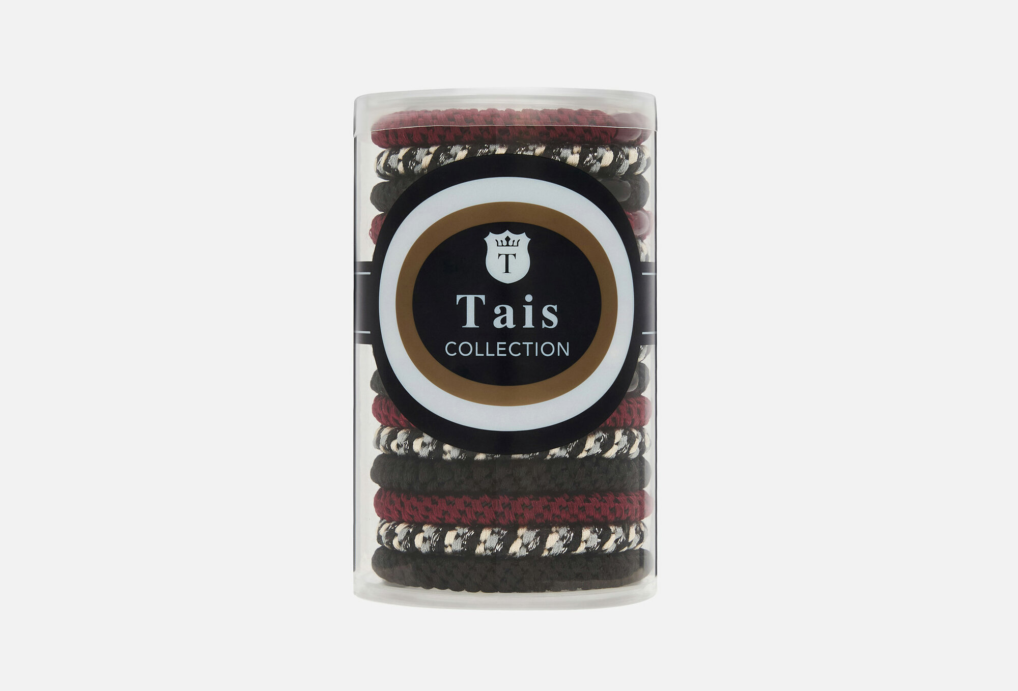Набор резинок для волос TAIS NARK5, bordeaux