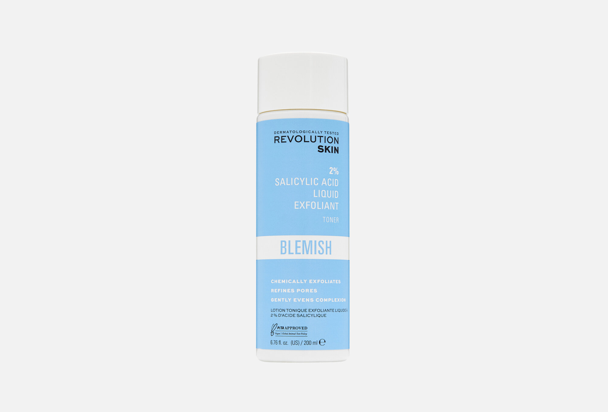 Тонер для проблемной кожи REVOLUTION SKINCARE 2% Salicylic Acid Blemish 200 мл