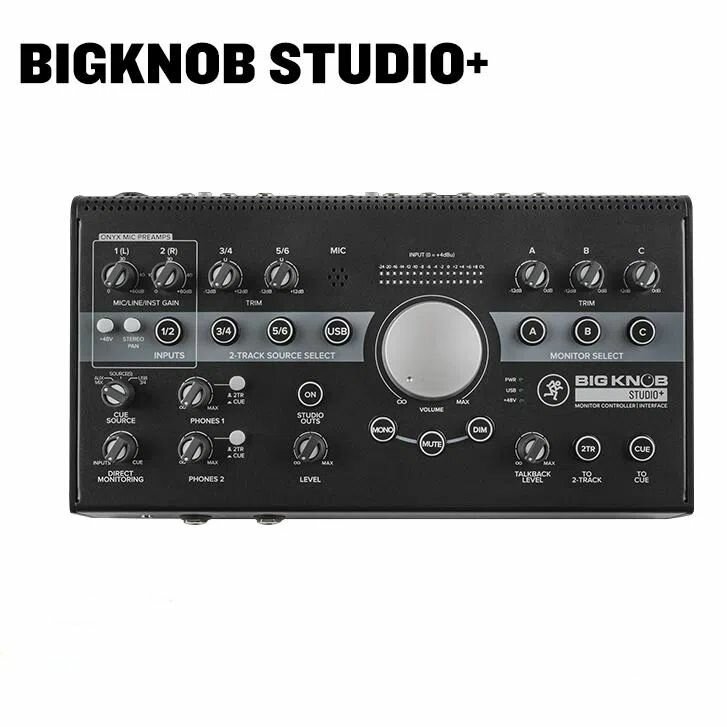 RunningMan Big Knob Studio+ Контроллеры студийных мониторов серии Big Knob