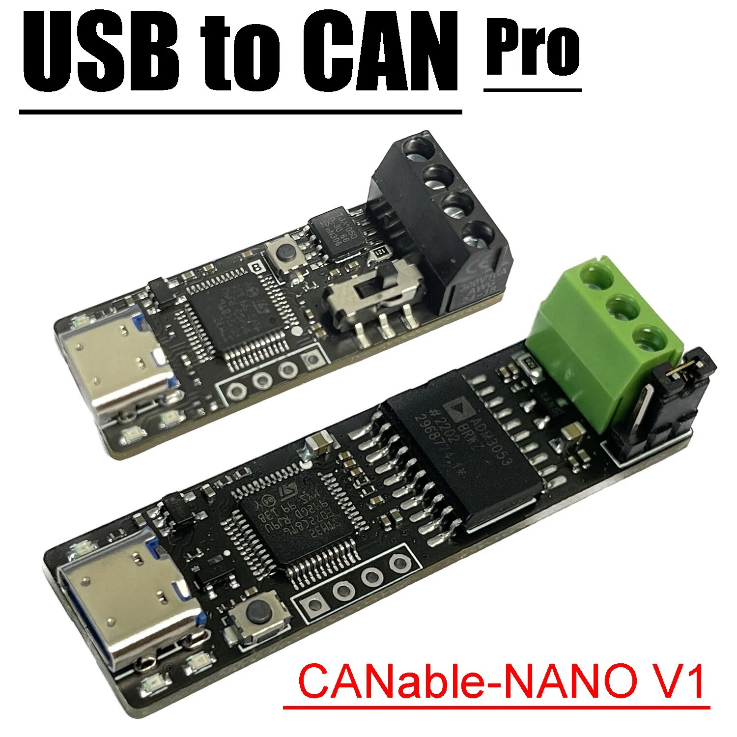 CANable Pro USB to CAN адаптер — фото 1