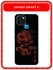 Чехол на Infinix Smart 6 / Инфиникс Смарт 6 с принтом "Красный дракон"