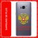 Чехол на Samsung Galaxy S8 + / Самсунг Галакси С8 Плюс с принтом "Герб России кр...