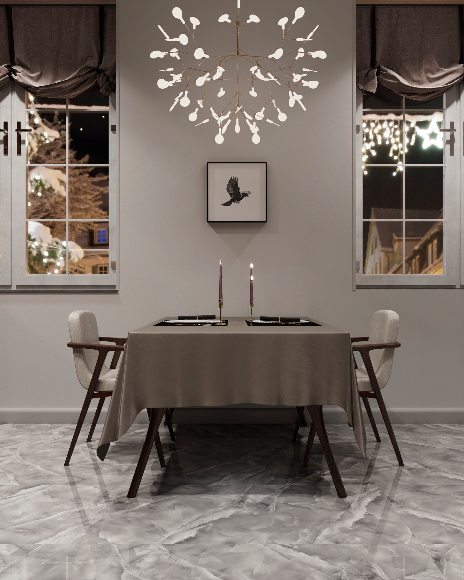 Керамогранит ARCADIA CERAMICA BAIKAL GREY 60х120 FP