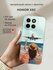 Чехол на Honor X6c / Хонор X6c с принтом "Bon Voyage", прозрачный