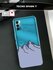 Чехол на Tecno Spark 7 / Техно Спарк 7 с принтом "Гора", прозрачный