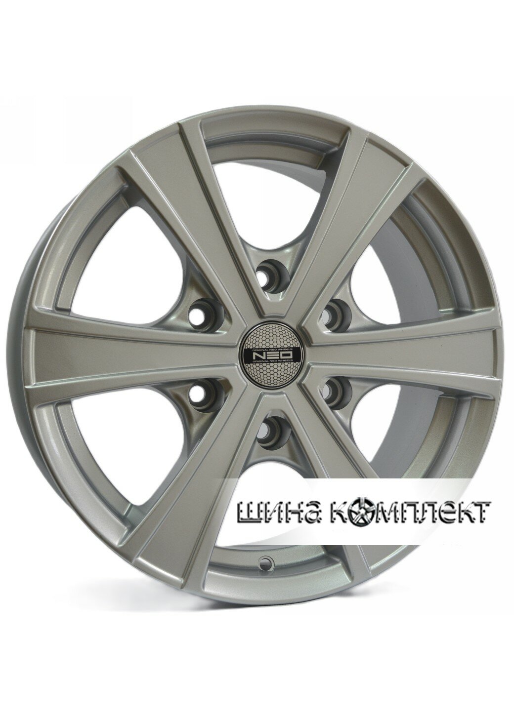 Колесный диск Neo 647 7x16 6x139,7 ET38 67,1 Silver литой для автомобиля