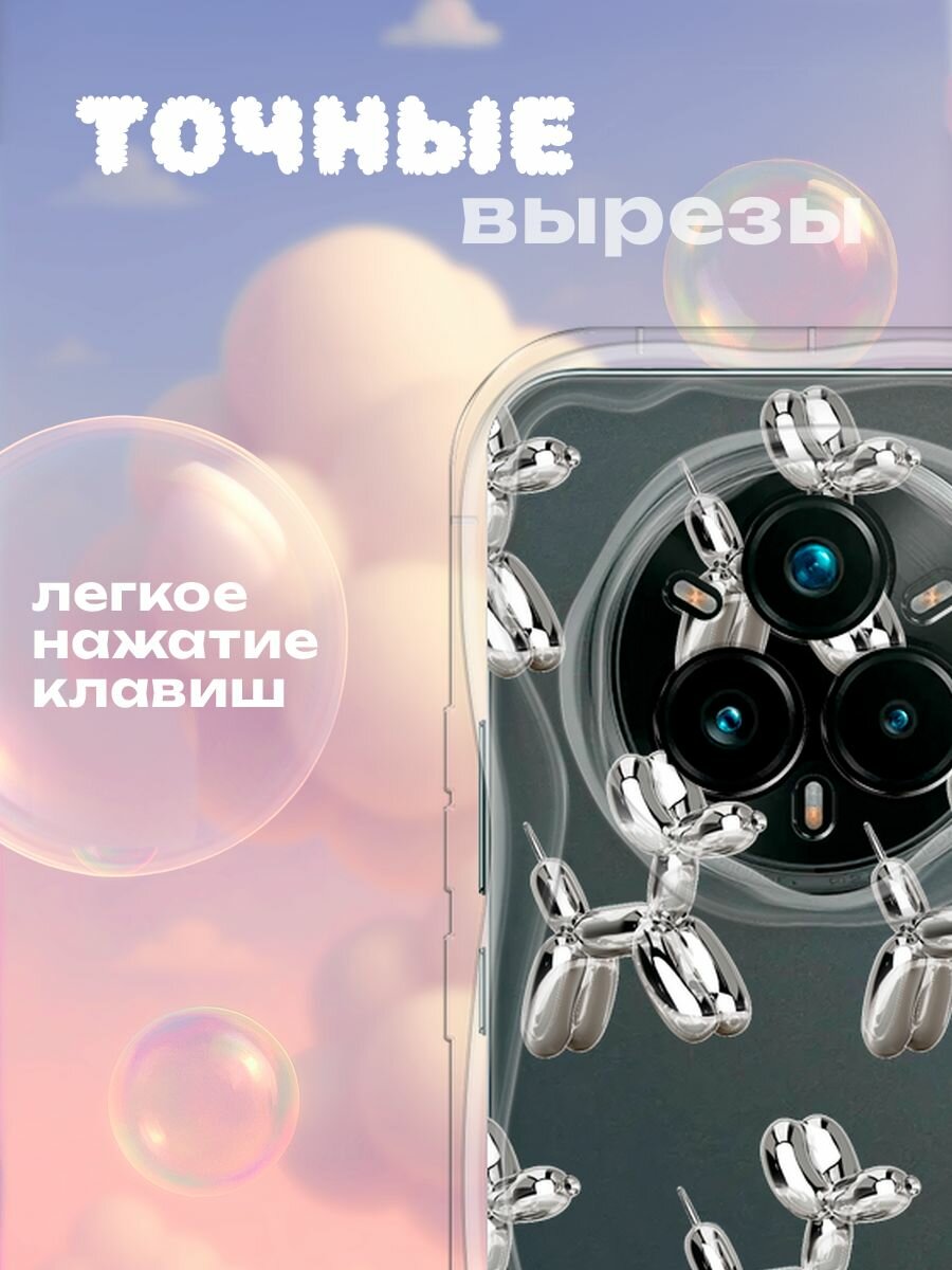 Чехол на Realme 14 Pro / Реалми 14 Про с принтом balloon dogs 3 — фото 1