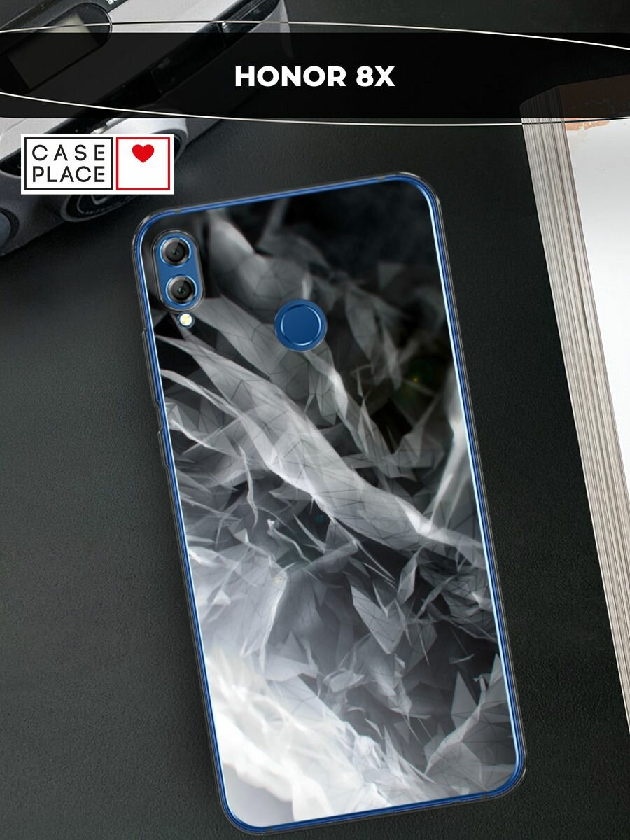 Силиконовый чехол на Honor 8X / Хонор 8Х с принтом "Абстракция 9"