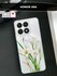 Чехол на Honor X8A / Хонор X8A с принтом "White lily", прозрачный