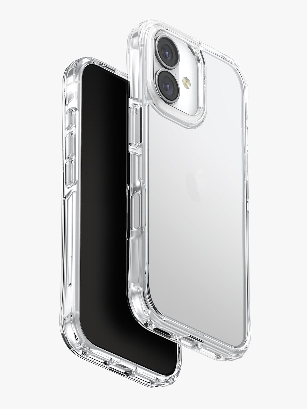 Uniq чехол для iPhone 17, LifePro Xtreme с защитой углов AirLite, Crystal Clear