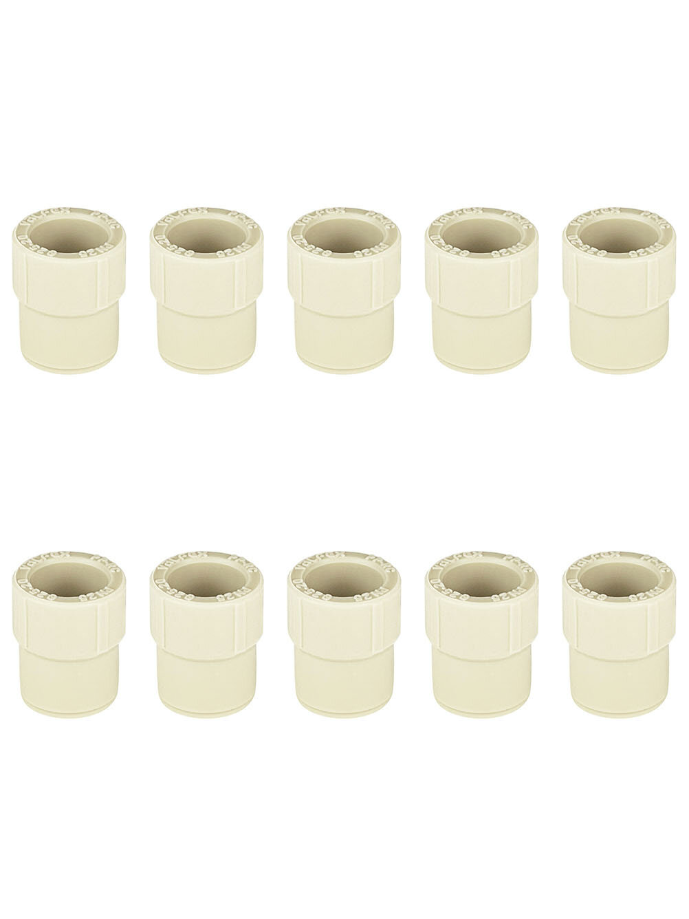 Муфта полипропиленовая переходная 25 х 20 мм серая (10002520Г) (10 шт.)