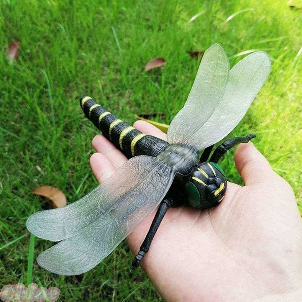 (1шт) Имитация насекомого-зверька-стрекозы