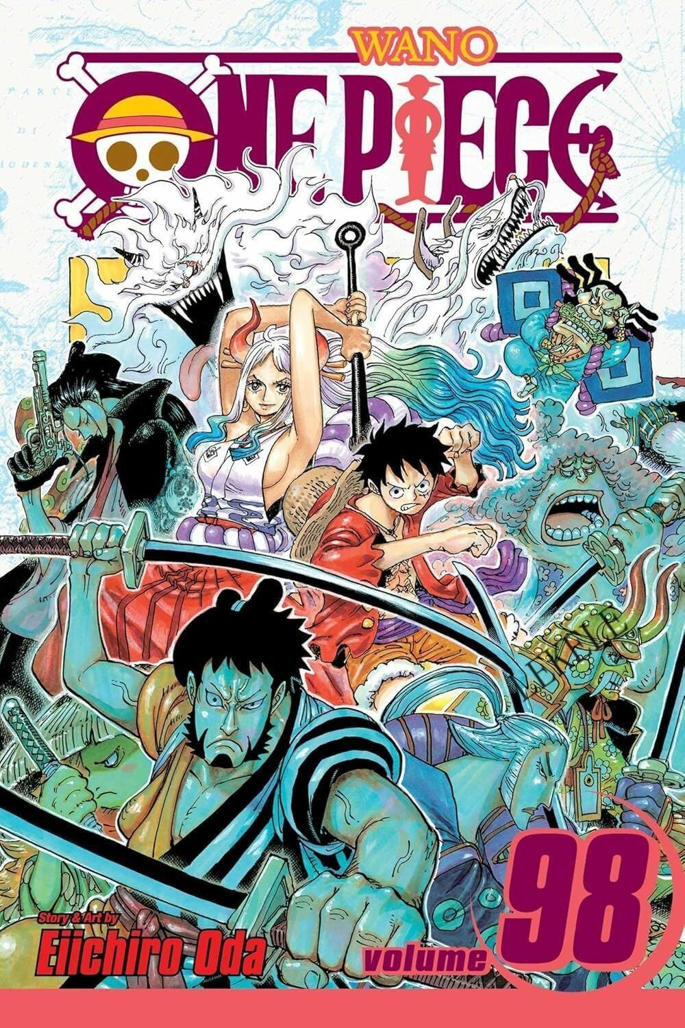 One Piece. Большой куш. Цветные комиксы, английский (Vol 1-102)