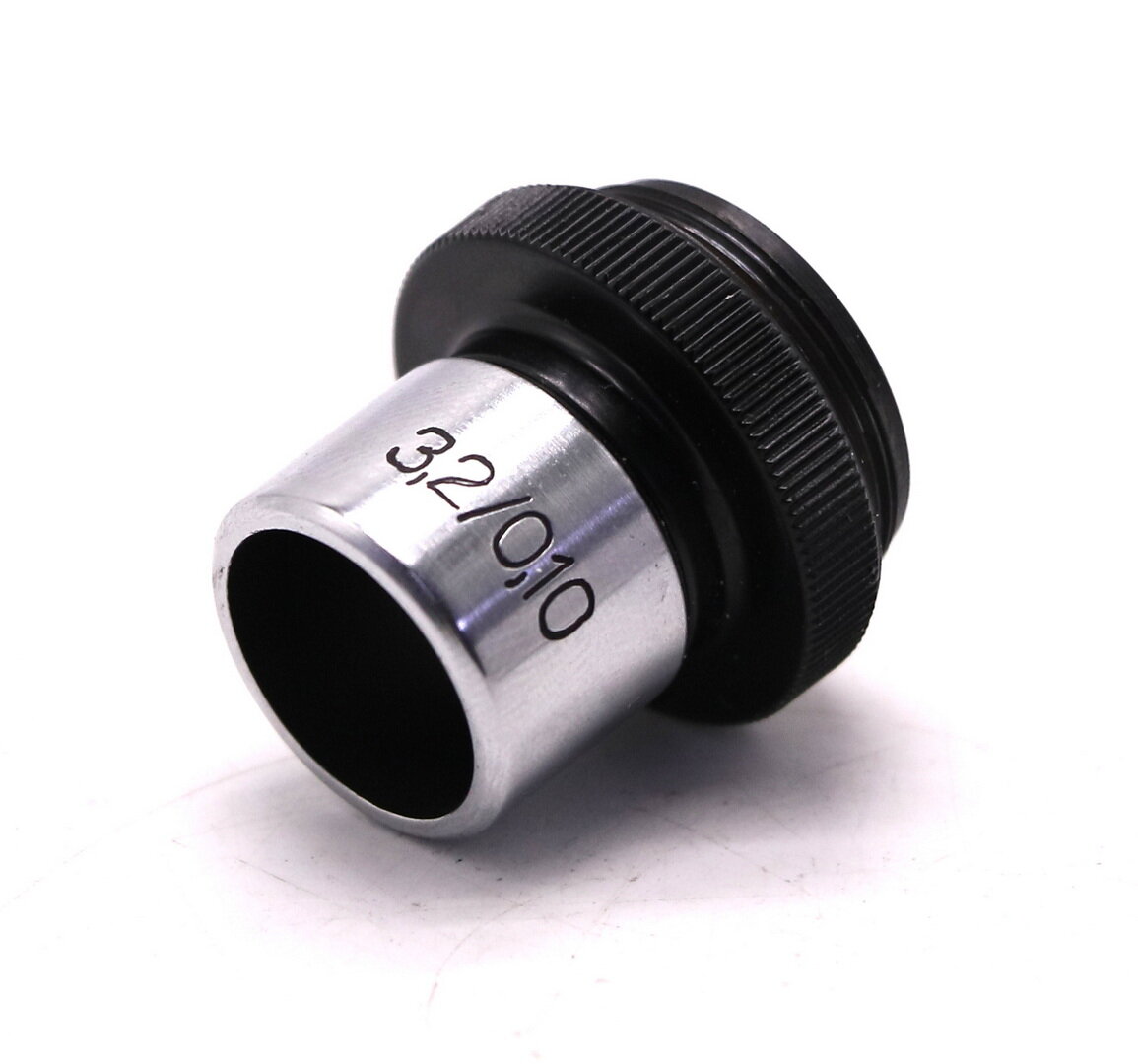 Объектив микроскопа Carl Zeiss Jena 3,2x/0,10