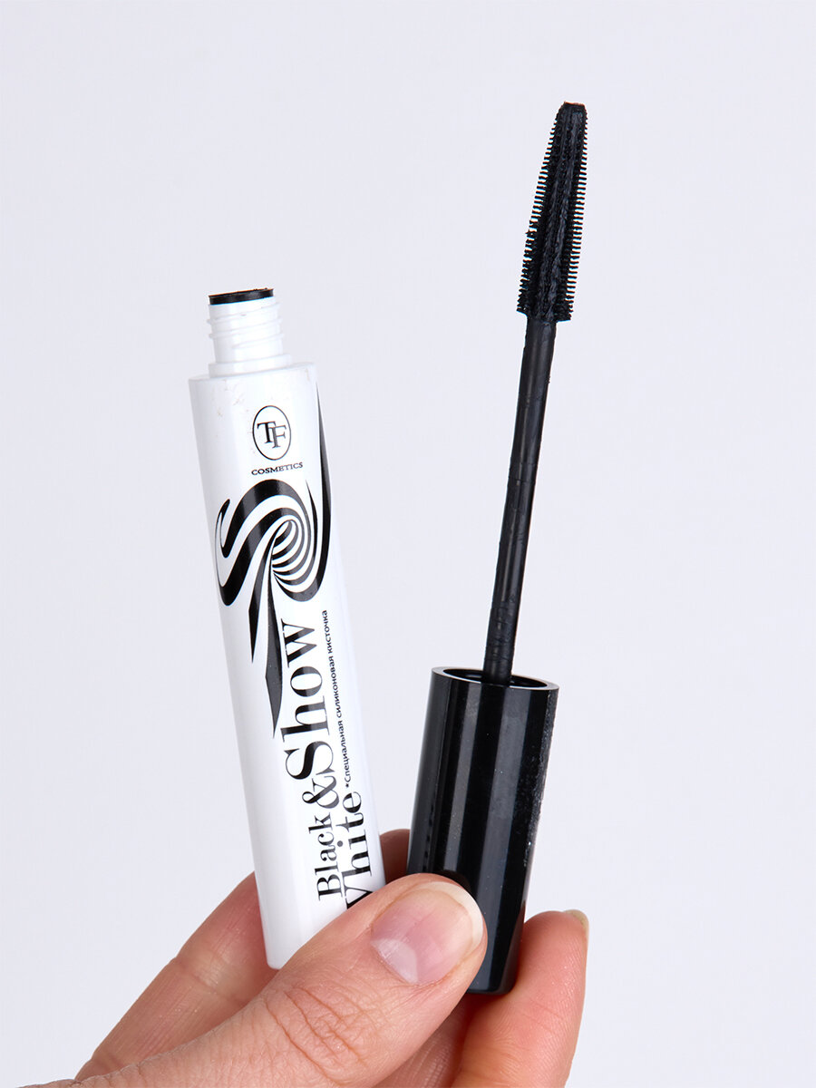 Тушь для ресниц TF cosmetics кошачий эффект Black&White Show черная
