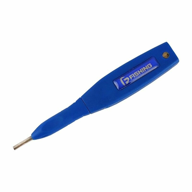 Инструмент для вязания Knot Tyer F-Fishing, 10.5 см, LED-фонарь, магнит, мини-инструкция