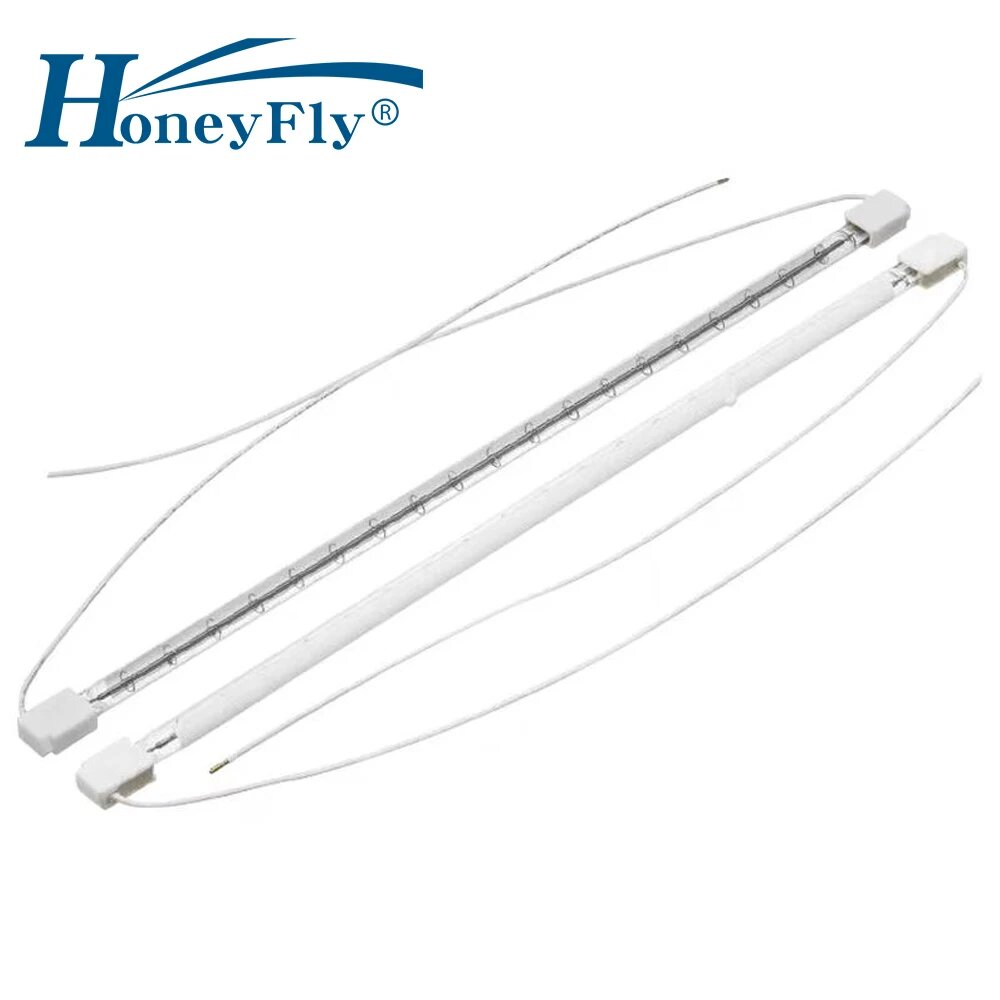HoneyFly ИК-лампы нагреватели 500 Вт белые 10 шт 220V 350mm 500W