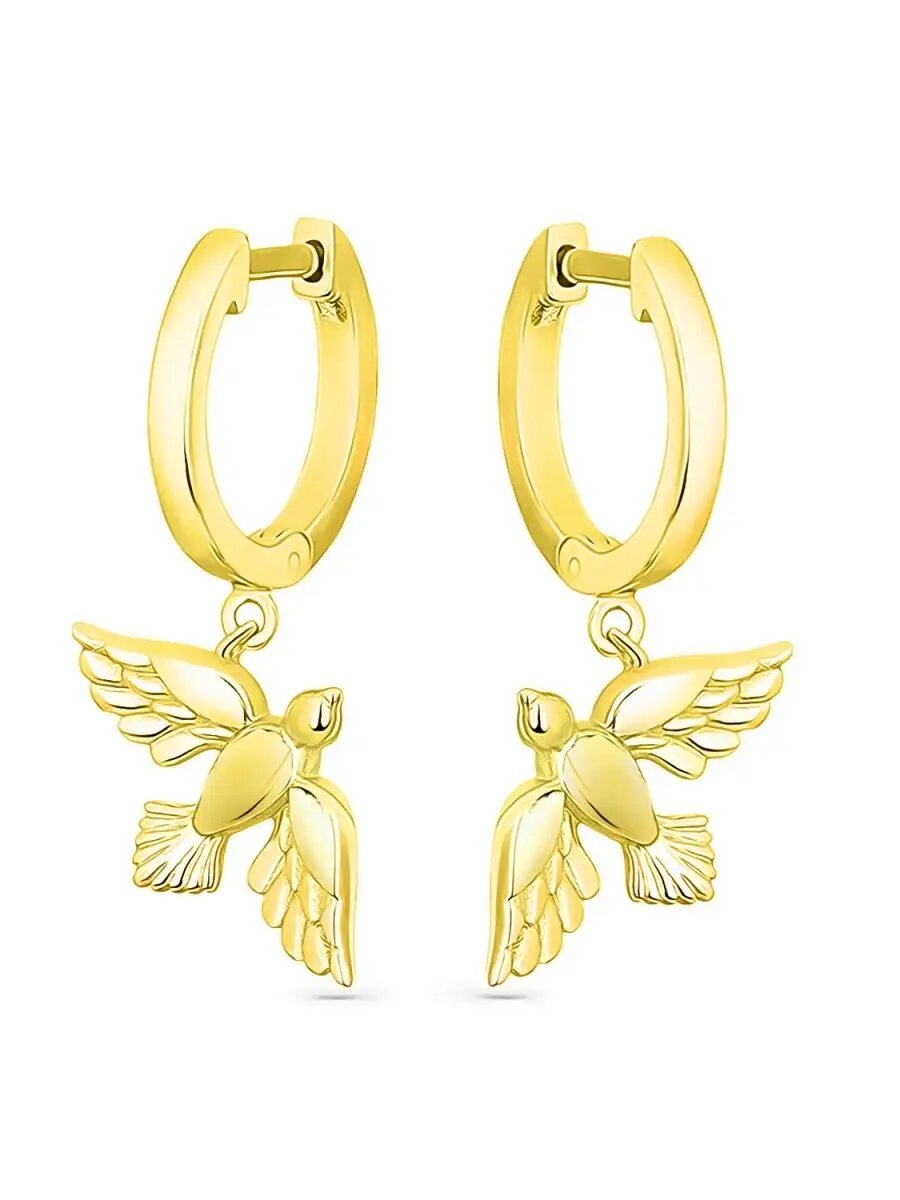 Серьги, серебро, 925 проба