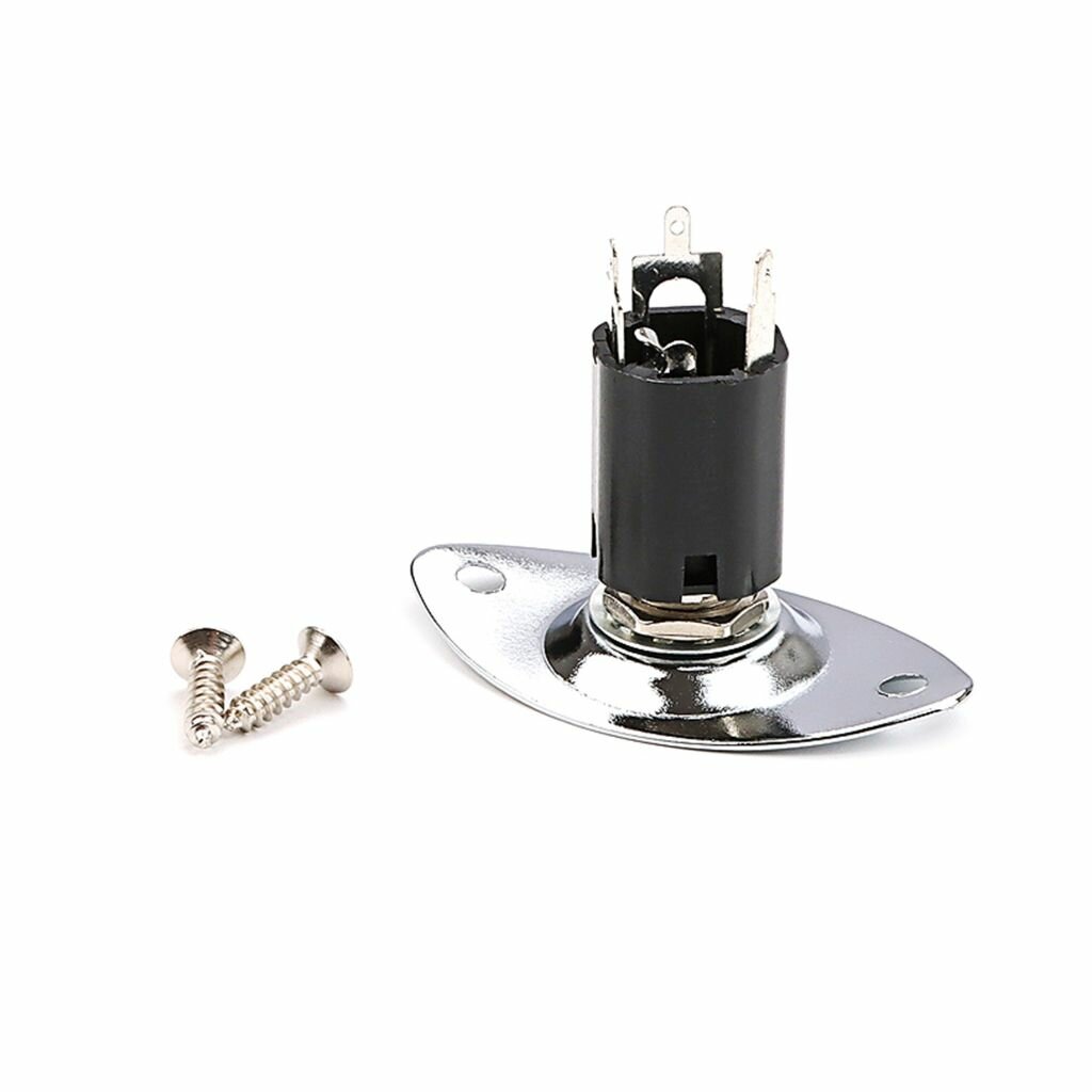 6,35 мм электрогитара silver tail nail jack GT51
