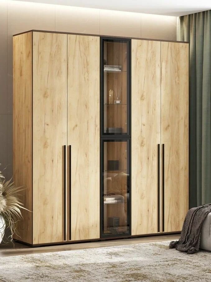 Шкаф-пенал Мебельная фабрика РАЙ "Норд", МДФ/ЛДСП, современный стиль