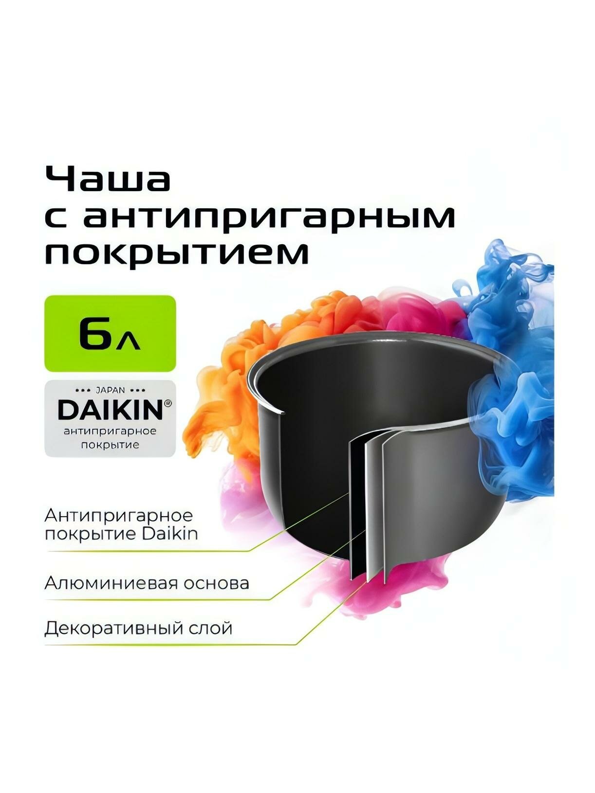 Мультиварка-скороварка RED SOLUTION COLORSENSE PM4000 — фото 1