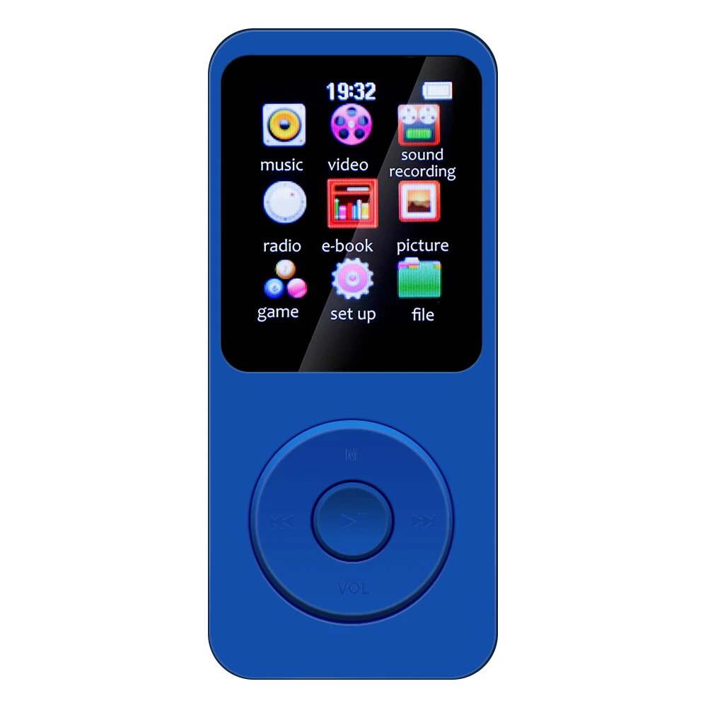 MP3-плеер Hi-Fi 1,8 дюйма Bluetooth 5.0 Type-C